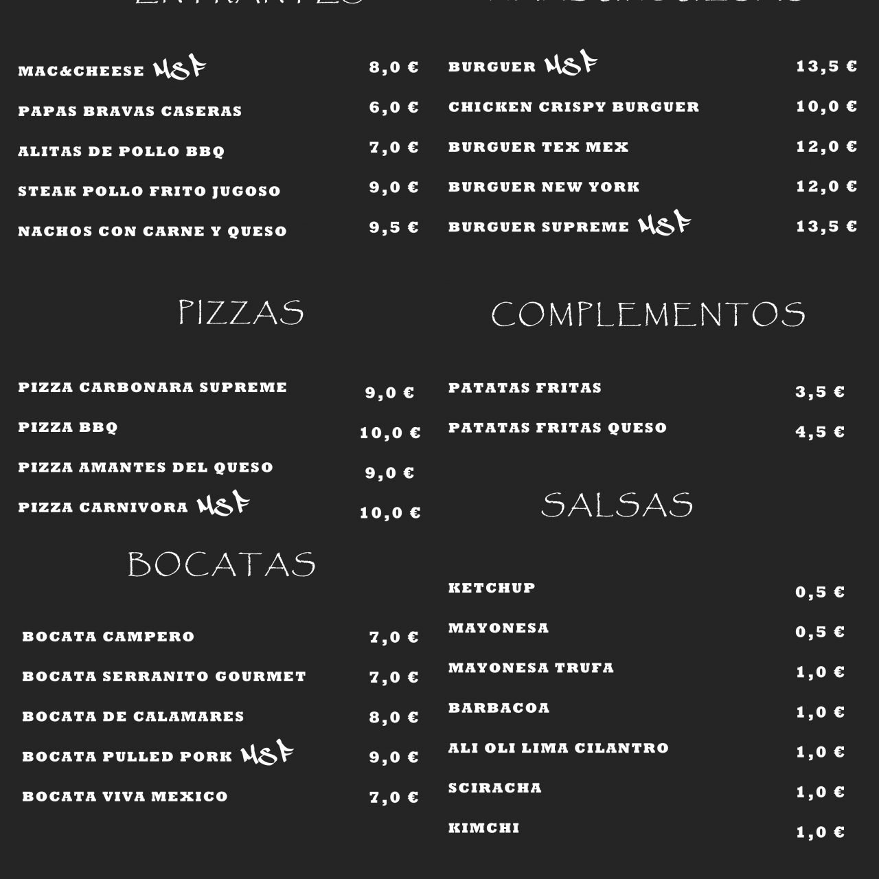 Menús degustación La Marmita - Grupo La Marmita Cádiz